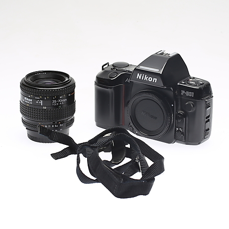 CAMERA, Nikon F-801, with lens. Photo, Cameras & Lenses - Cameras ...