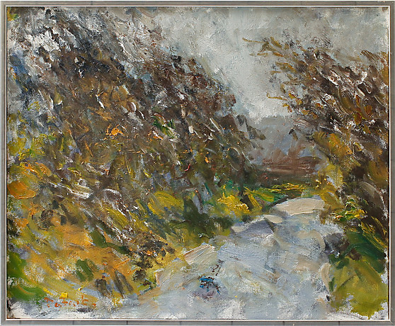 PER FALK. Landscape, oil on canvas, signed. Art - Paintings - Auctionet