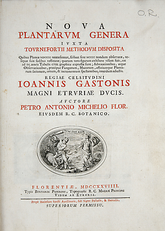 MICHELI, PIER ANTONIO (1679-1737). The father of modern mycology ...