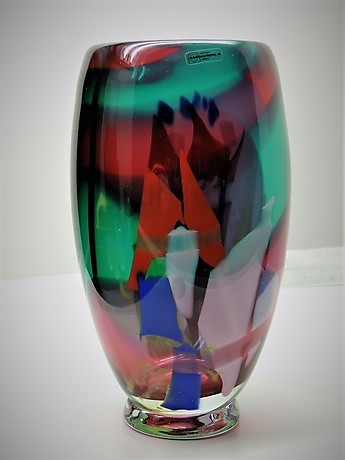 LEIF PERSSON. Art glass personally signed, Studioglas Strömbergshyttan ...