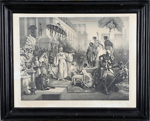 GRAFISKT BLAD, Drottningen av Saba, Svenska familjejournalens förlag ...