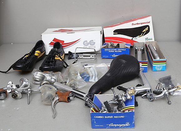 BICYCLE PARTS, mostly Italy. Vehicles, Boats & Parts - Bicycles - Auctionet