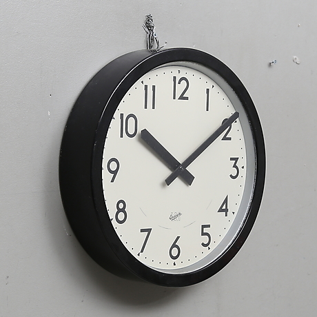 WALL CLOCK, industrial model, electric, LM Ericsson, 1900s. Clocks ...