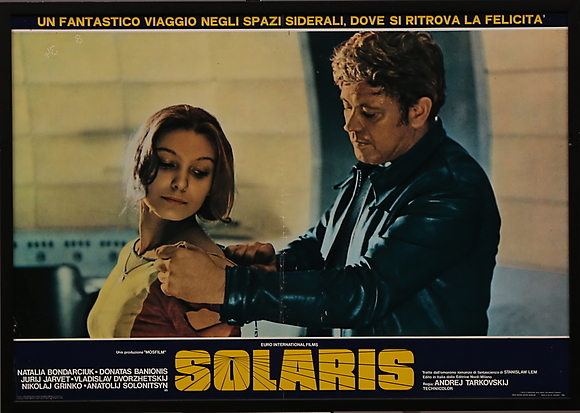 POSTER, "SOLARIS", Soviet science fiction art film, Italy, 1974. Art ...