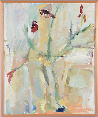 GUNILLA WRENBY. oil on canvas. Art - Paintings - Auctionet