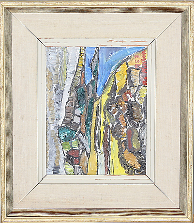 BO NILSSON. Paintings, 2 pcs., Landscape, oil on Board, signed. Art ...