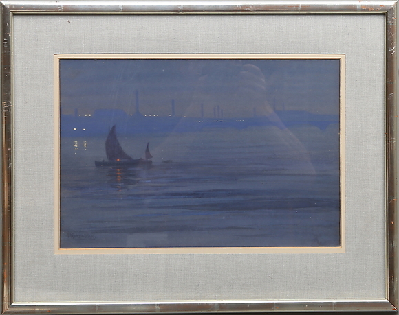 IDA MARION KIRKPATRICK. Mixed media, signed. Art - Paintings - Auctionet