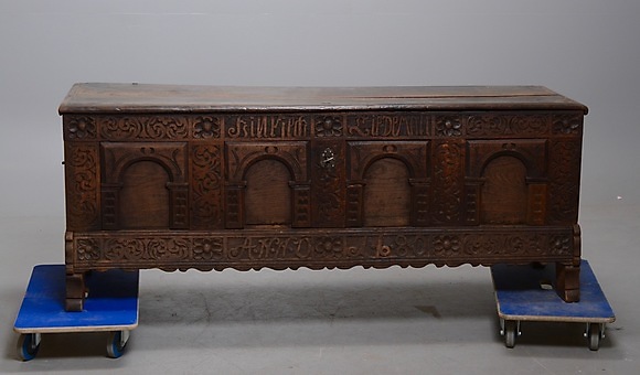COFFIN, baroque 17th century. Swedish Folk Art - Other - Auctionet