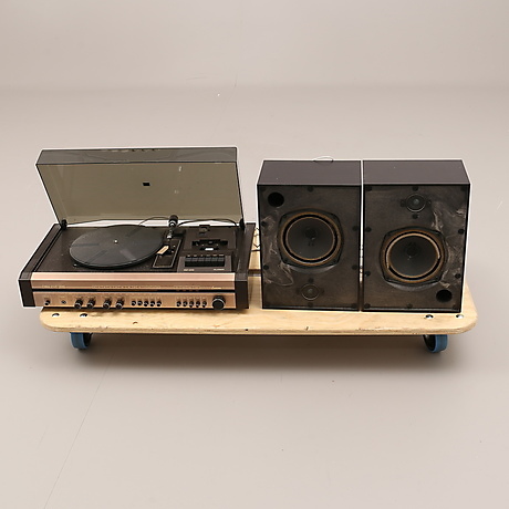 RECORD PLAYER with SPEAKER, Luxor. Miscellaneous - Modern consumer ...