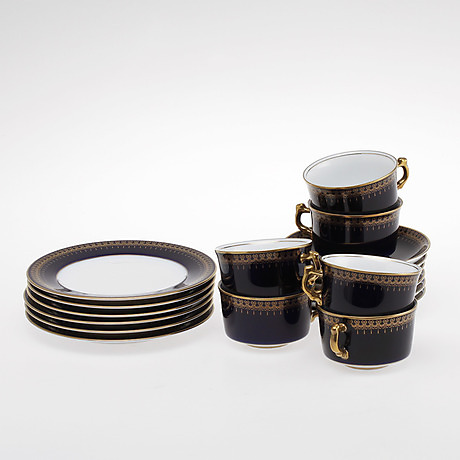 COFFEE SET, 12 pieces, porcelain, Romanov Collection. Ceramics ...