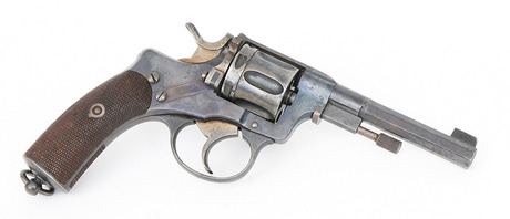 REVOLVER, Swedish, Double Action, made by Husqvarna, model 1887 ...