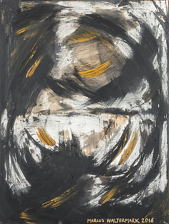 MARCUS WALTERMARK. "The Battle", oil on canvas, signed 2016. Art ...