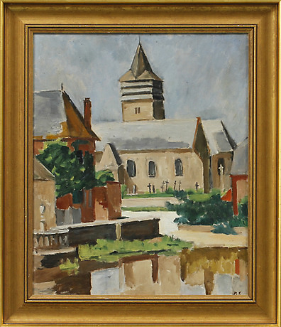 BIRGER SIMONSSON. oil on Board, sign. Art - Paintings - Auctionet