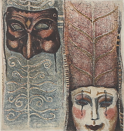 PETER JARZ. Color lithograph, signed and numbered 122/150. Art ...