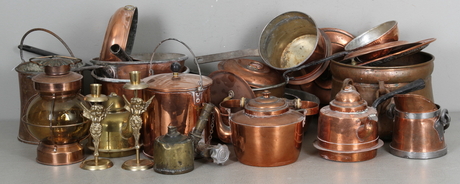 COPPER and BRASS, 1800-1900s. Silver & Metals - Pewter, Brass & Copper ...