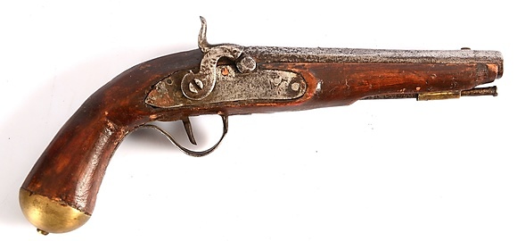 BUCKET PISTOL, Swedish, circa 1870. Weapons & Militaria - Guns & Rifles ...