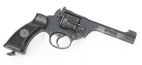 REVOLVER, English, Double Action Only, make Enfield, model No2 Mark 1 ...