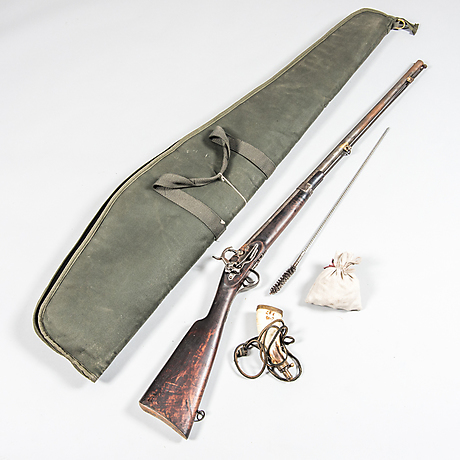 RIFLE, Spain, circa 1780, converted to percussion lock circa 1820 ...