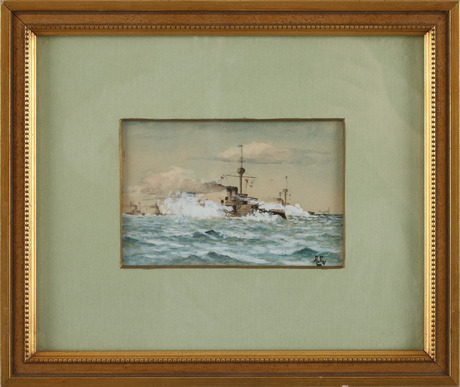 ALGOT ERIKSSON, watercolor, sign. Art - Paintings - Auctionet