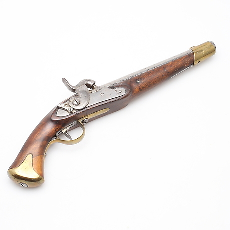BLOCK PISTOL w/1820-49, for the cavalry, Sweden. Weapons & Militaria ...