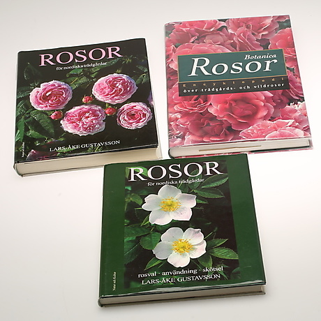 GARDEN BOOKS, 3 volumes on roses. Books, Maps & Manuscripts - Auctionet