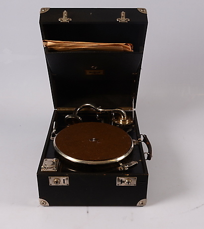 RESEGRAMMOFON, Polydor-Electrix. Samlarföremål - Musikinstrument ...