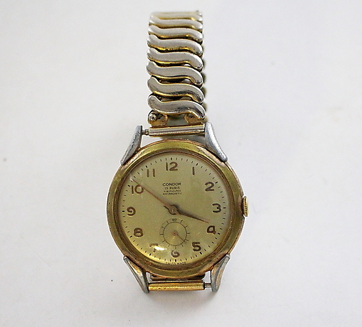 BRACELET WATCH, men's, Condor, circa 1965. Clocks & Watches ...