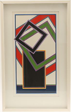 PETER FREUDENTHAL. Färglitografi, signerad och numrerad 128/150. Konst ...