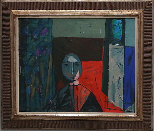 KNUT IRWE, "In the arena", signed, oil on canvas. Art - Paintings ...