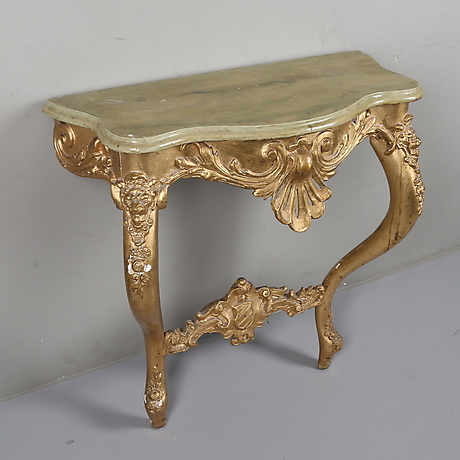CONSOLE TABLE, Rococo style, circa 1900. Furniture - Tables - Auctionet