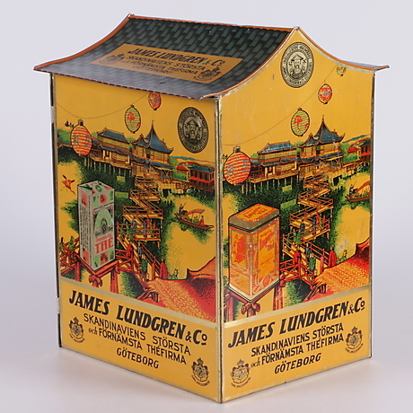 PLÅTBURK, James Lundgren & Co, Gothenburg. Miscellaneous ...