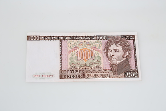 BANKNOTES, 1000 SEK, Sweden. Coins, Medals & Stamps - Coins - Auctionet