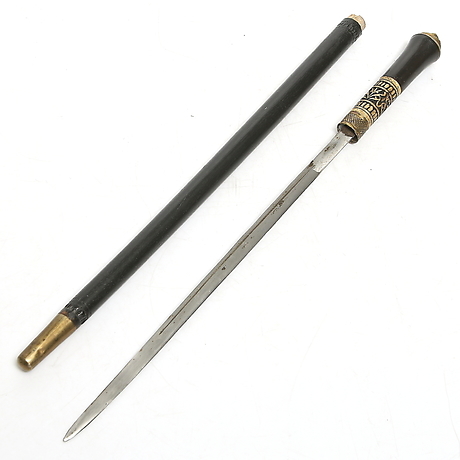 SWORD CANE, oriental, 20th century. Weapons & Militaria - Edged weapons ...