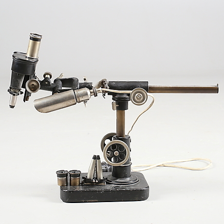 MICROSCOPE, Carl Zeiss Jena, early 20th century. Miscellaneous ...