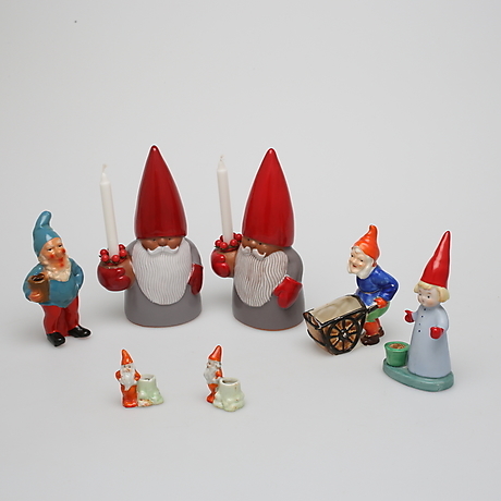 TOMTAR, 7 pieces, ceramics and porcelain, Lisa Larson etc. Ceramics ...