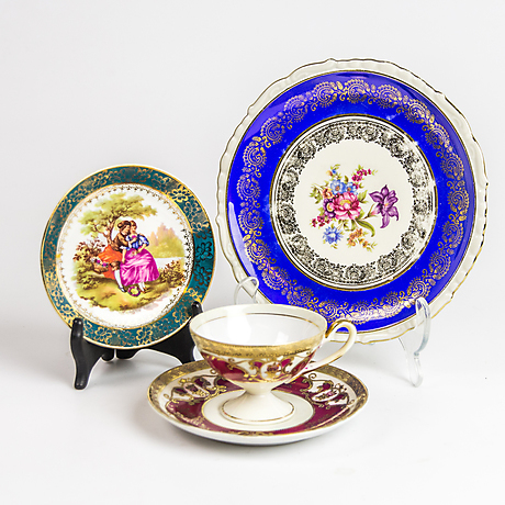 COFFEE SET, PLATES AND DISHES, 40 pieces. Ceramics & Porcelain ...