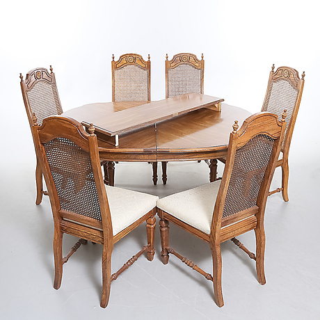 DINING ROOM FURNITURE, 9 pieces, 19/2000s. Furniture - Dining room ...