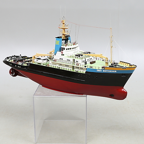 SHIP MODEL, "SMIT ROTTERDAM", second half of the 20th century ...
