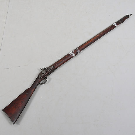 BATCH LOCK RIFLE, mid-19th century. Weapons & Militaria - Guns & Rifles ...