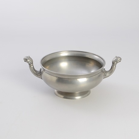 Pewter bowl, cast pewter, Ollers, H9. Silver & Metals - Pewter, Brass ...