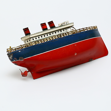 PASSENGER BOAT, clockwork, 1920s. Toys - Auctionet