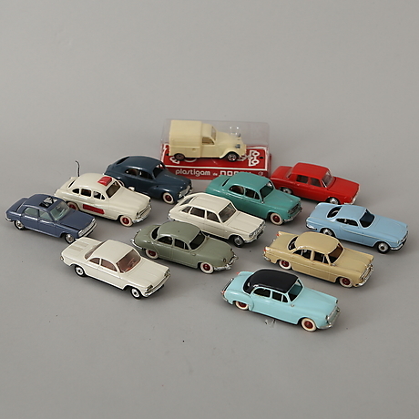 NOREV model cars, 12 pieces one in original box. Toys - Auctionet