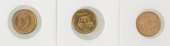 COIN, 3 pcs, SEK 10 1991. Coins, Medals & Stamps - Coins - Auctionet