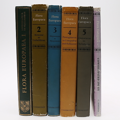 FLORA EUROPAEA IV + 2 INDEX VOLUMES. 7 VOL. Books, Maps & Manuscripts ...
