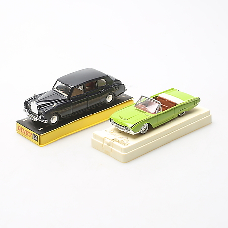 MODELLBIL, Rolls Royce Phantom, Dinky Toys samt MODELLBIL, Solido ...