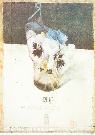 EXHIBITION POSTER, Horst Jansen, monogram signed. Art - Engravings ...