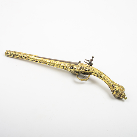 PISTOLA, fusil de chispa, siglo XVIII. Armas y militaria - Armas de ...