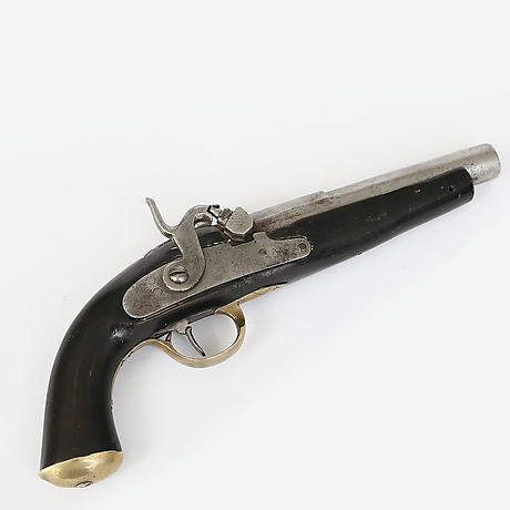 BLOCK PISTOL, "Smålänning", 19th century. Weapons & Militaria - Guns ...