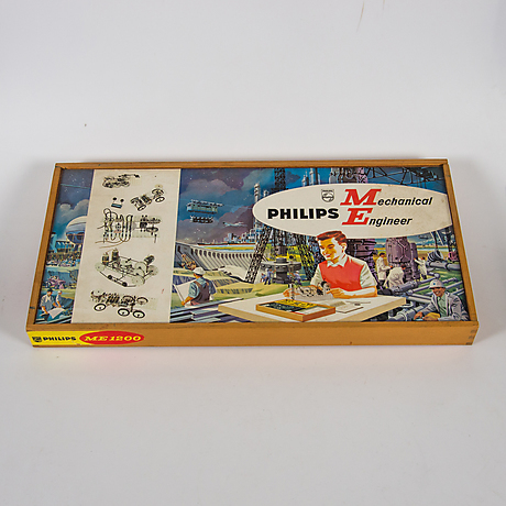 BYGGSATS, Philips Mechanical Engineer, ME 1200. Leksaker - Auctionet