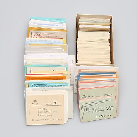STAMP BOOKLETS - SWEDEN. Coins, Medals & Stamps - Stamps - Auctionet